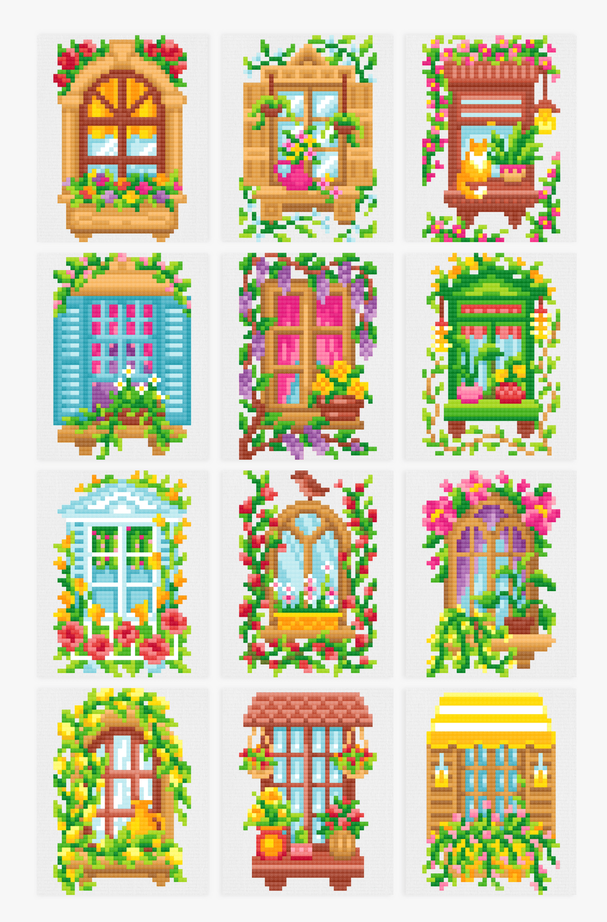 Window Set | Diamond Painting Mini Kit